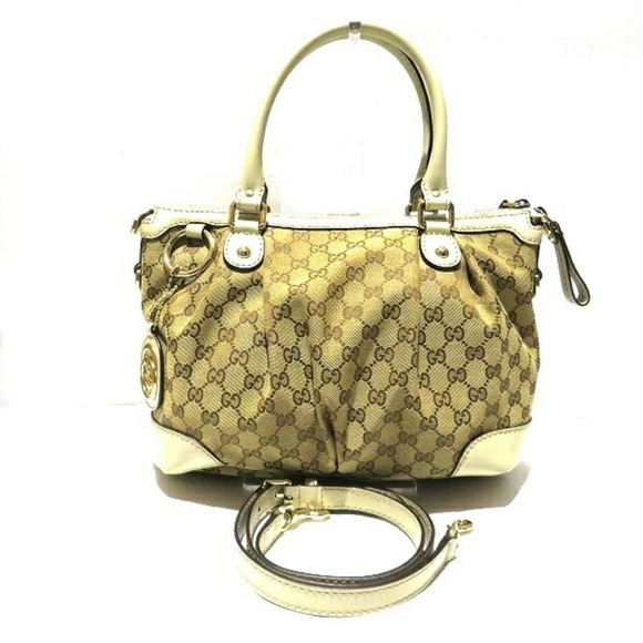 Gucci | Bags | Gucci Gg Canvas Sukey 24792 Tote Bag | Poshmark